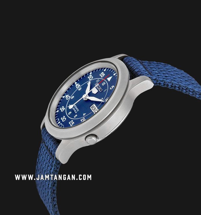 Seiko 5 SNK807 SNK807K2 Automatic 21 Jewels Blue Military Seiko 5 SNK807 SNK807K2 Automatic 21 Jewels Blue Military
