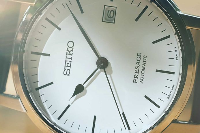 Seiko Presage SPB113 SPB113J1 Craftsmanship Riki Watanabe White Enamel ...