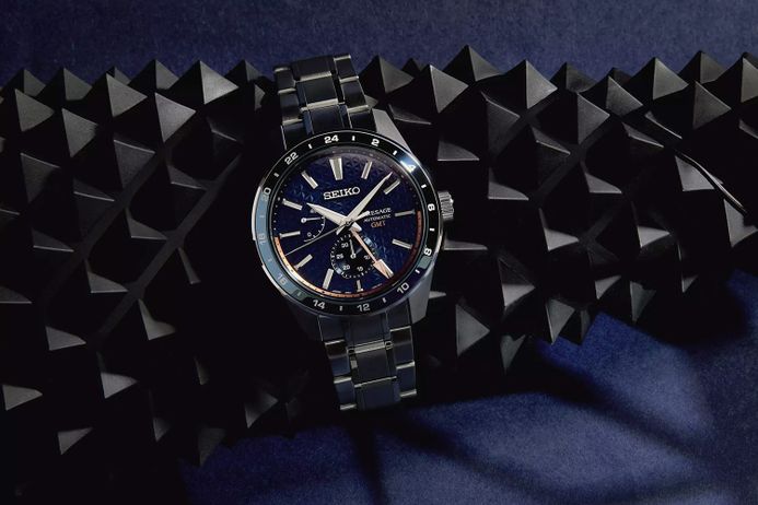 Seiko Presage SPB217 SPB217J1 Sharp Edged 140Th Anniversary GMT ...