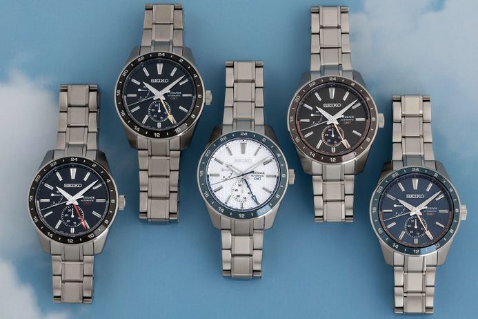 Seiko Presage SPB217 SPB217J1 Sharp Edged 140Th Anniversary GMT ...