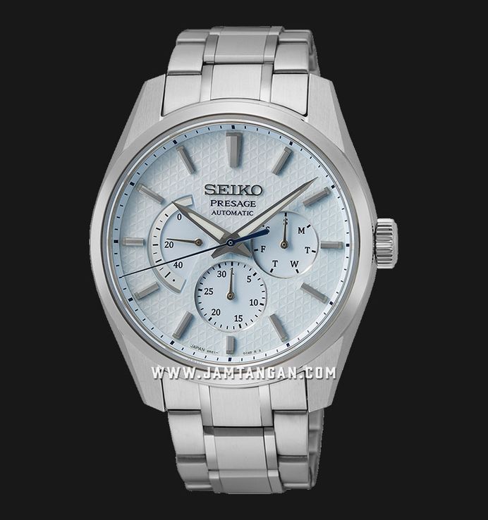 Seiko Presage SPB305 SPB305J1 Sharp Edged GEPPAKU Automatic Blue Dial ...