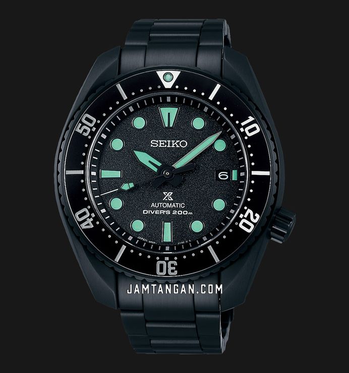 Seiko Prospex SPB433 SPB433J1 King Sumo Black Series Night Vision ...