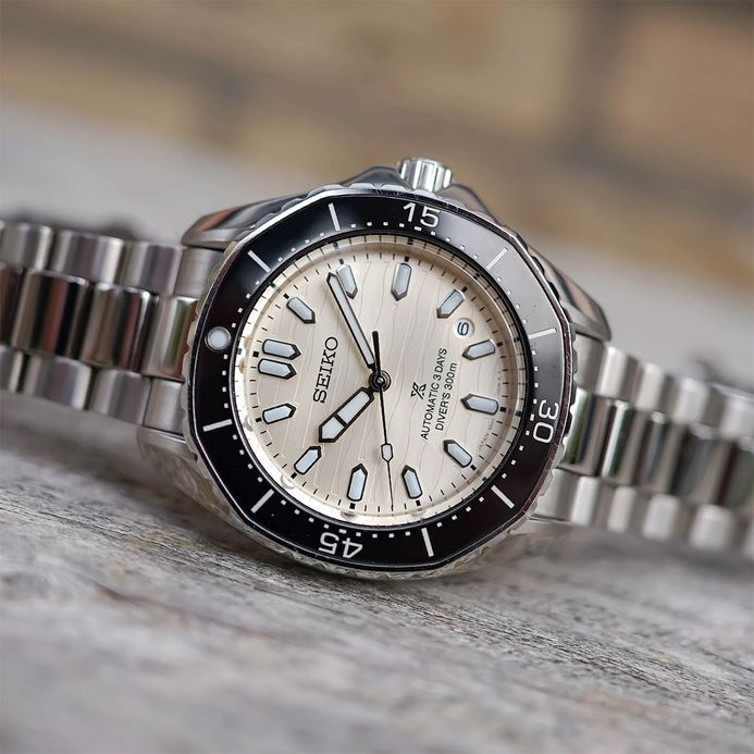 Seiko Prospex SPB481 SPB481J1 Octagonal Bezel Ivory Beige Dial ...