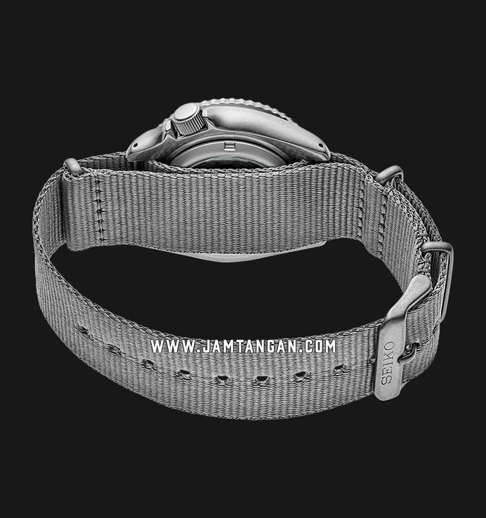 Seiko 5 Sports SRPG61 SRPG61K1 Automatic Grey Dial Grey Nylon Strap ...