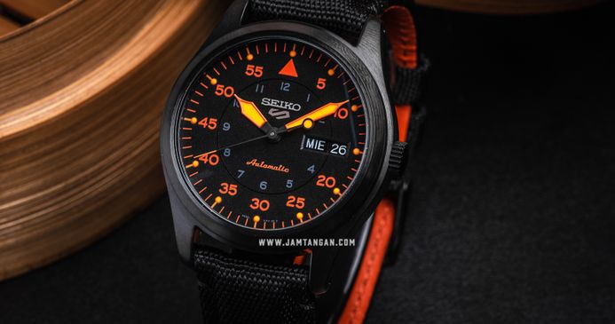 Seiko 5 Sports SRPH33 SRPH33K1 Field Street Style Flieger Automatic ...