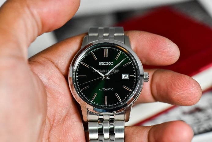 Seiko Classic SRPH89 SRPH89K1 Discover More Green Dial Stainless Steel ...