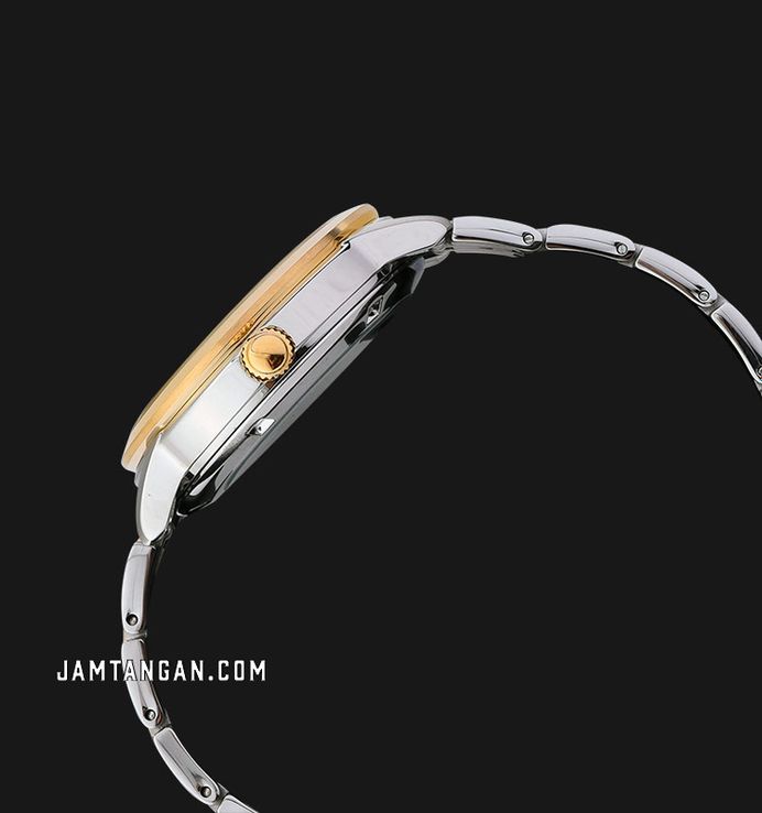 Seiko Classic SRPH92 SRPH92K1 Discover More Automatic Men Silver Dial Dual Tone Stainless Steel ...