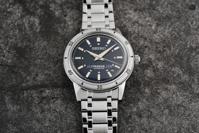 Seiko Presage SRPL07J1 Style 60s Elegant Yet Rugged Dark Blue Dial ...