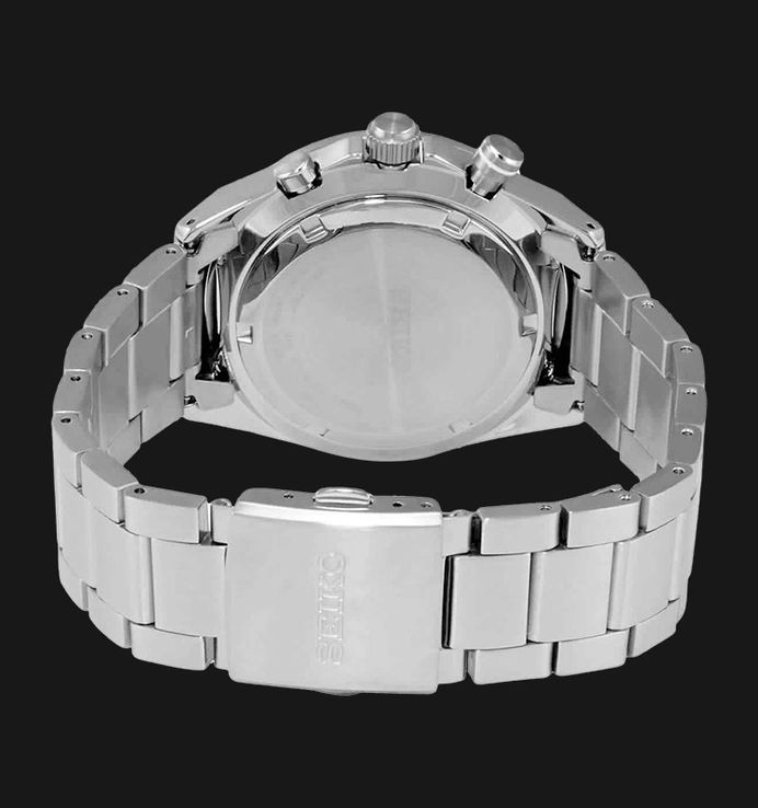 Seiko Chronograph SSB405 SSB405P1 Essentials Green Dial Stainless Steel ...