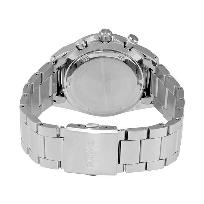 Seiko Chronograph SSB405 SSB405P1 Essentials Green Dial Stainless Steel ...