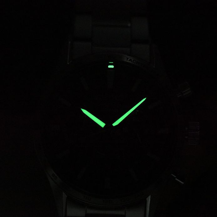 Seiko Chronograph SSB413 SSB413P1 Discover More Black Dial Stainless ...