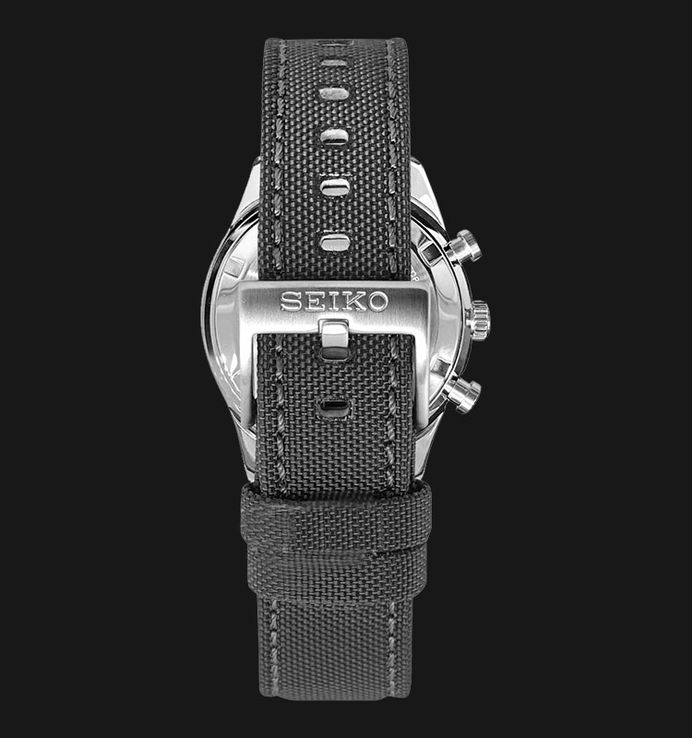 Seiko Chronograph SSB423 SSB423P1 Discover More Grey Dial Grey Nylon ...