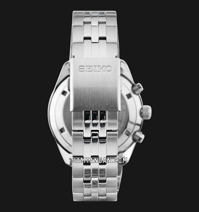 Seiko Chronograph SSB427 SSB427P1 Essentials Reverse Blue Panda Dual ...