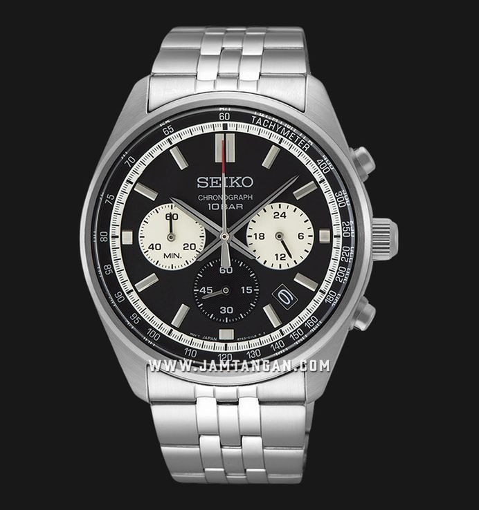 Seiko Chronograph SSB429 SSB429P1 Reverse Panda Dual Tone Dial ...