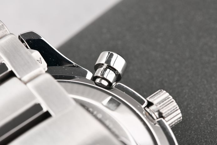 Seiko Chronograph SSB445 SSB445P1 Essentials Blue Dial Stainless Steel ...