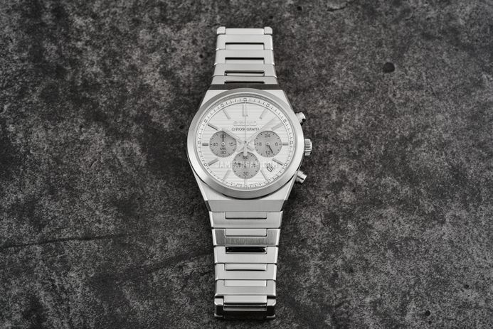 Seiko Chronograph SSB451 SSB451P1 Men Discover More Silver Dial ...