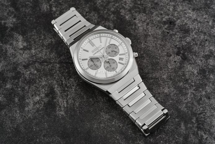 Seiko Chronograph SSB451 SSB451P1 Men Discover More Silver Dial ...