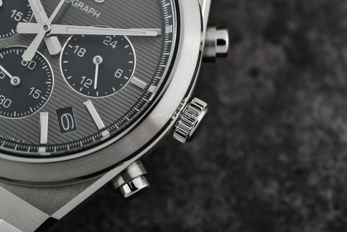 Seiko Chronograph SSB455 SSB455P1 Men Discover More Grey Dial Stainless ...