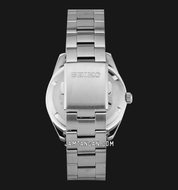 Seiko SUR343P1 Men Dark Grey Sunray Dial Stainless Steel Strap ...