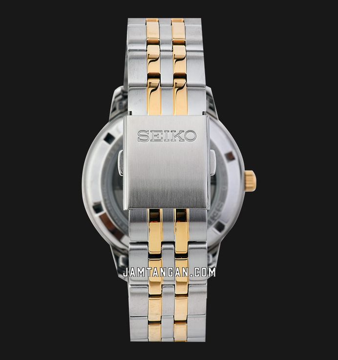 Seiko Classic SUR402 SUR402P1 Discover More White Sunray Dial Dual Tone ...