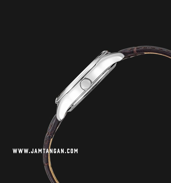 Seiko Classic SUR427 SUR427P1 Discover More Cream Dial Dark Brown ...