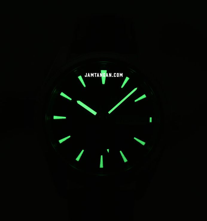 Seiko Classic SUR449 SUR449P1 Men Green Dial Brown Leather Strap ...