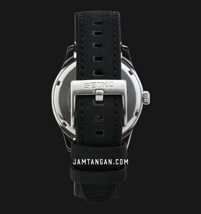 Seiko Classic SUR517 SUR517P1 Discover More Black Dial Black Nylon ...