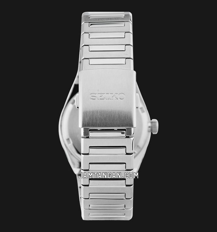 Seiko Classic SUR553P1 Men Silver Dial Stainless Steel Strap ...