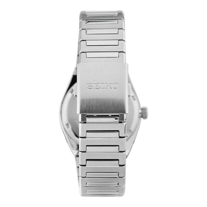 Seiko Classic SUR557 SUR557P1 Men Black Dial Stainless Steel Strap ...