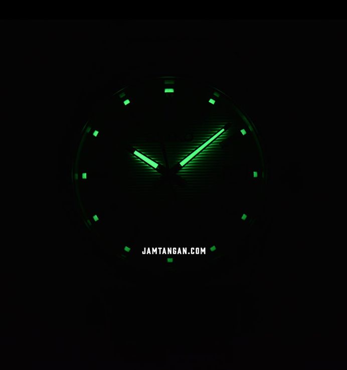 Seiko Classic SUR557 SUR557P1 Men Black Dial Stainless Steel Strap ...