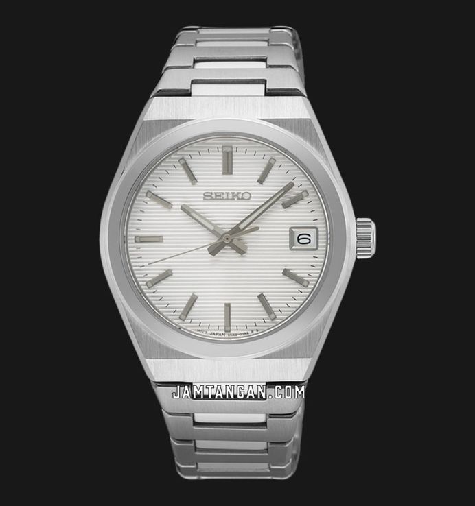 Seiko Ladies SUR573 SUR573P1 Discover More Silver Dial Stainless Steel ...