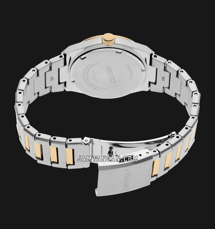 Seiko Ladies SUR578 SUR578P1 Discover More Silver Dial Dual Tone ...