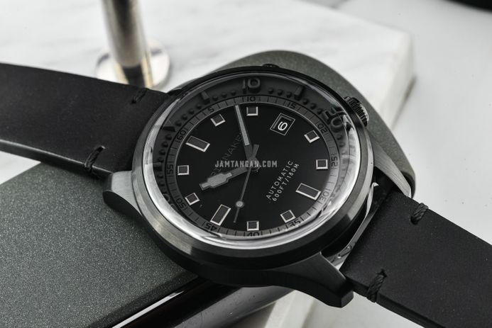 Spinnaker Bradner SP-5062-06 Men Automatic Black Dial Black Leather ...