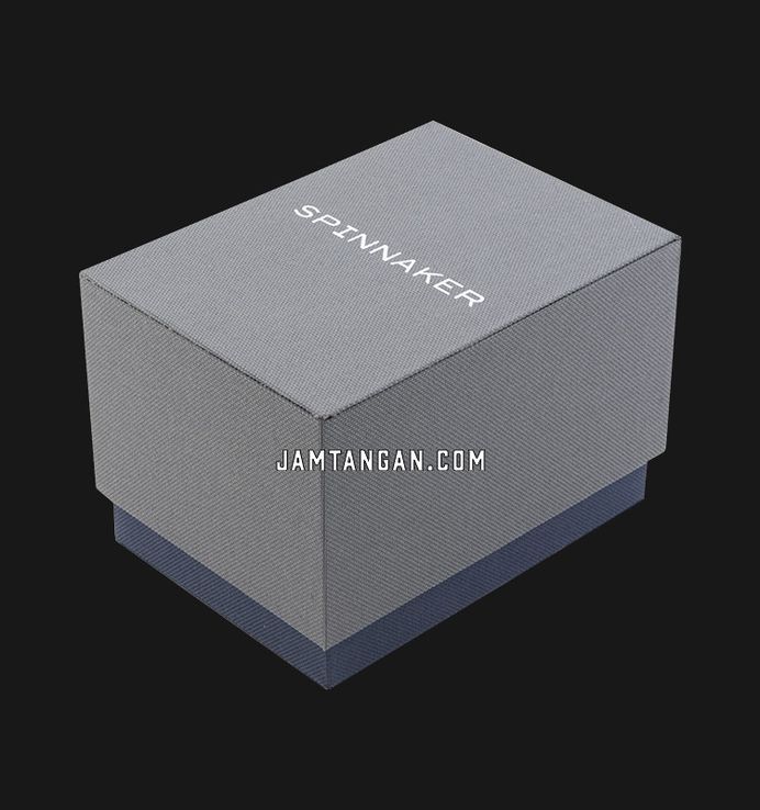 Spinnaker Hull Diver SP-5088-33 Automatic Ombre Red Dial Stainless ...