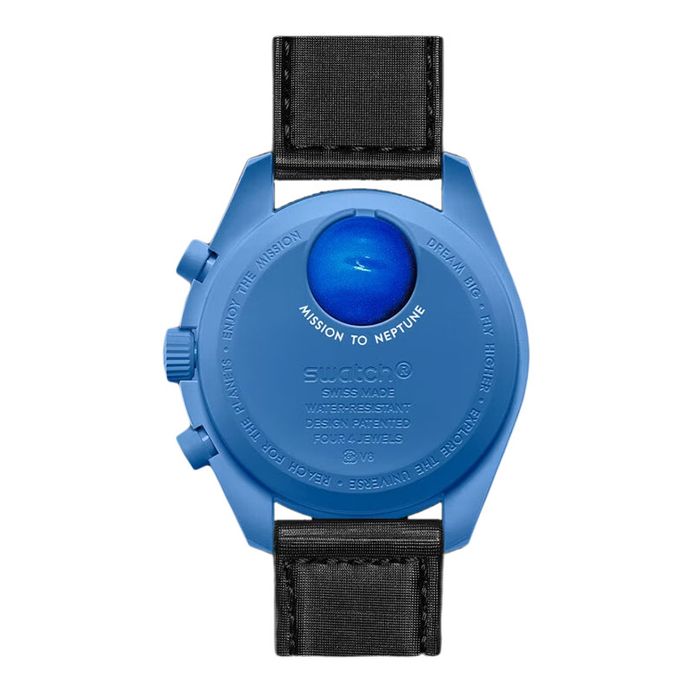 Swatch X Omega Bioceramic Moonswatch SO33N100 Mission To Neptune ...