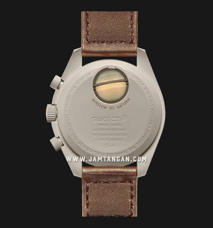 Swatch X Omega Bioceramic Moonswatch SO33T100 Speedmaster Beige Dial ...