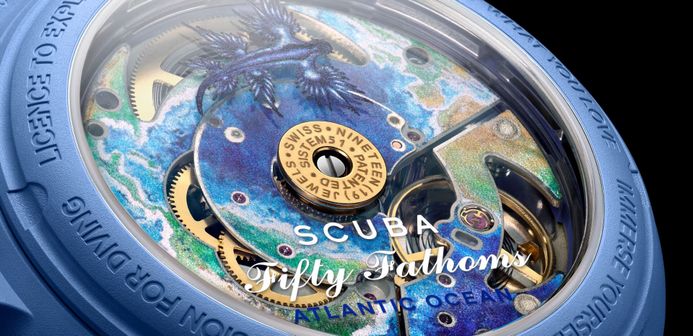 Swatch X Blancpain SO35A100 Bioceramic Scuba Fifty Fathoms Collection ...