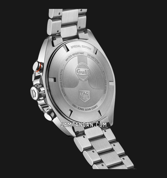 TAG Heuer Formula 1 CAZ101AT.BA0842 Gulf Chronograph Blue Dial Steel ...