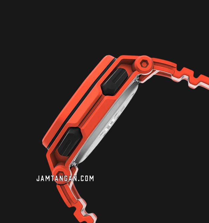 Timex Command Encounter TW2V60000 Digital Dial Orange Resin Strap ...