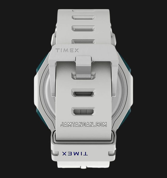 Timex Command Encounter TW2V63600 Inverted Digital Dial White Resin ...