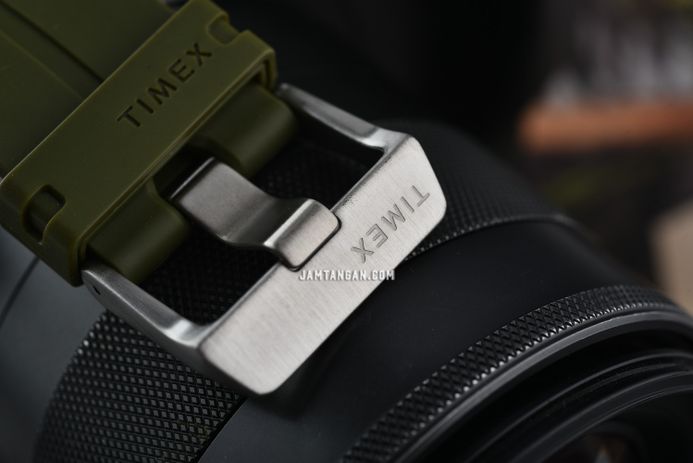 Timex Command Encounter TW2V93700 Digital Dial Green Resin Strap ...