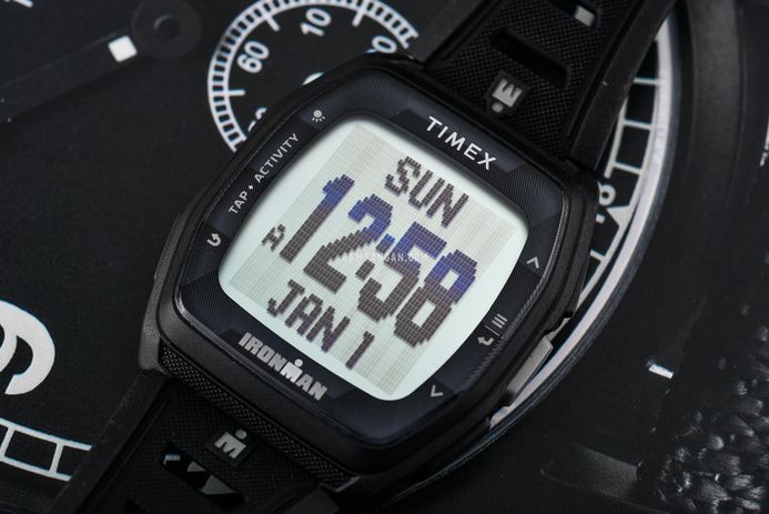 Timex Ironman TW5M56000 T300+ Digital Dial Black Rubber Strap ...
