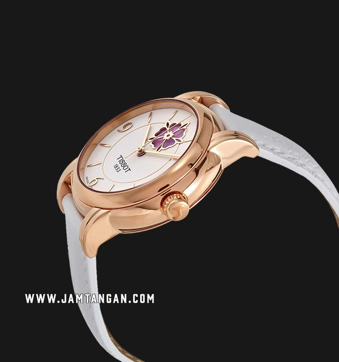 Tissot Lady Heart Flower Powermatic 80 35mm T-Lady T050.207.37.017.05 ...
