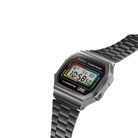 Casio General A168WEUC-1A A168WEUC-1ADR UNO Collaboration Digital Dial Stainless Steel Band ...