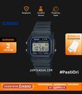 Casio General F-91W-1DG Classic Digital Dial Black Resin Band | Jamtangan.com