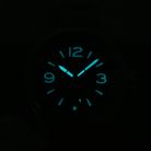 Citizen Eco Drive AW1830-88X Men Pilot Traveler Green Dial Stainless ...