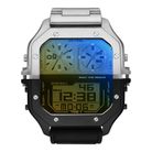 Diesel Clasher DZ7458 Digital-Analog Dual Tone Dial Dual Tone Silicone ...