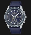 Casio Edifice EFR-526L-2C EFR-526L-2CVUDF Chronograph Men Blue Dial ...