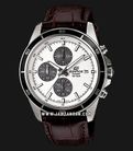 Casio Edifice EFR-526L-7A EFR-526L-7AVUDF Chronograph Panda Men White ...