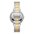 Fossil Jacqueline ES5166 Sun Moon Mother Of Pearl Dial Dual Tone ...